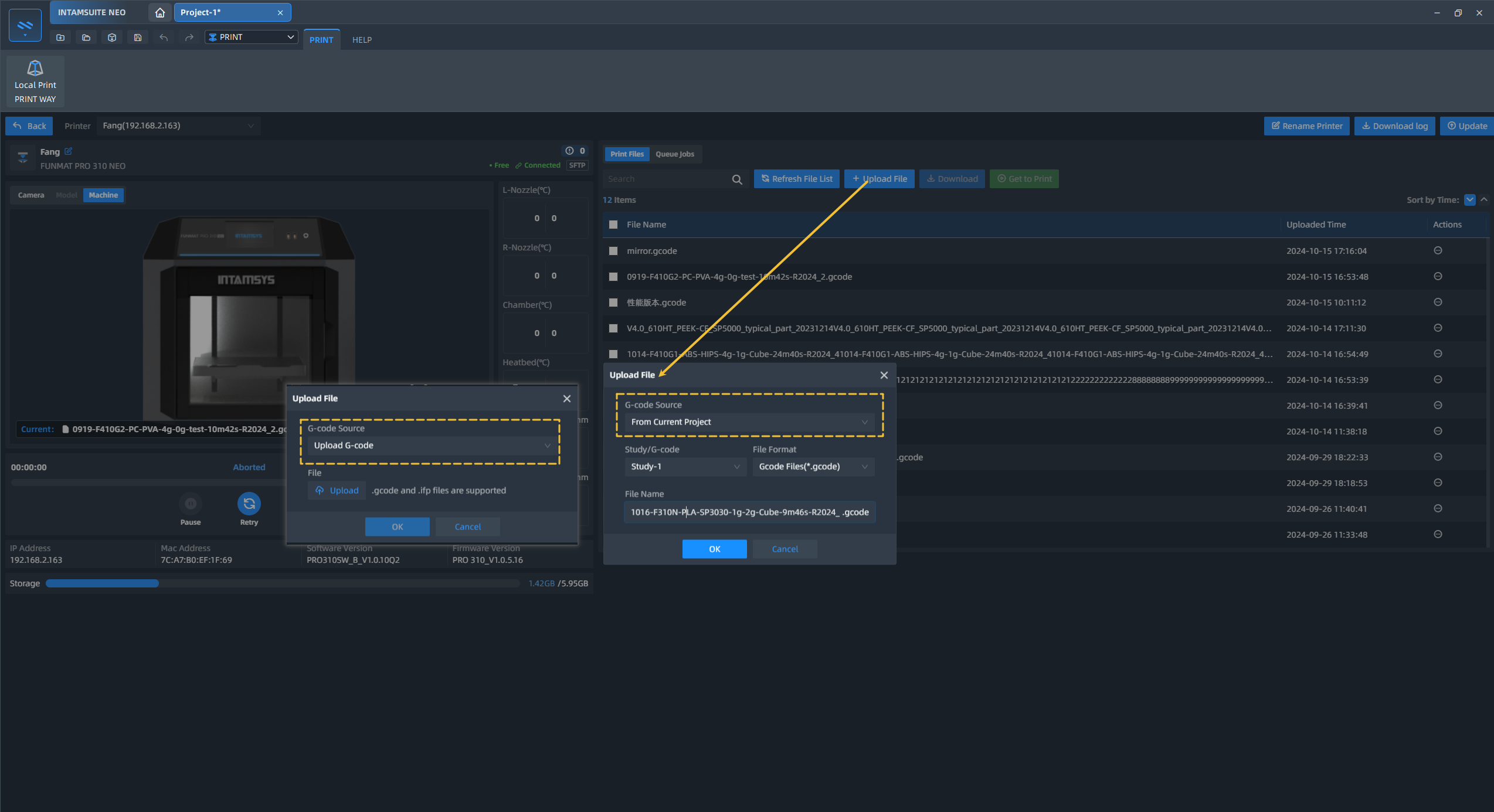Remote Print | INTAMSYS Help Center